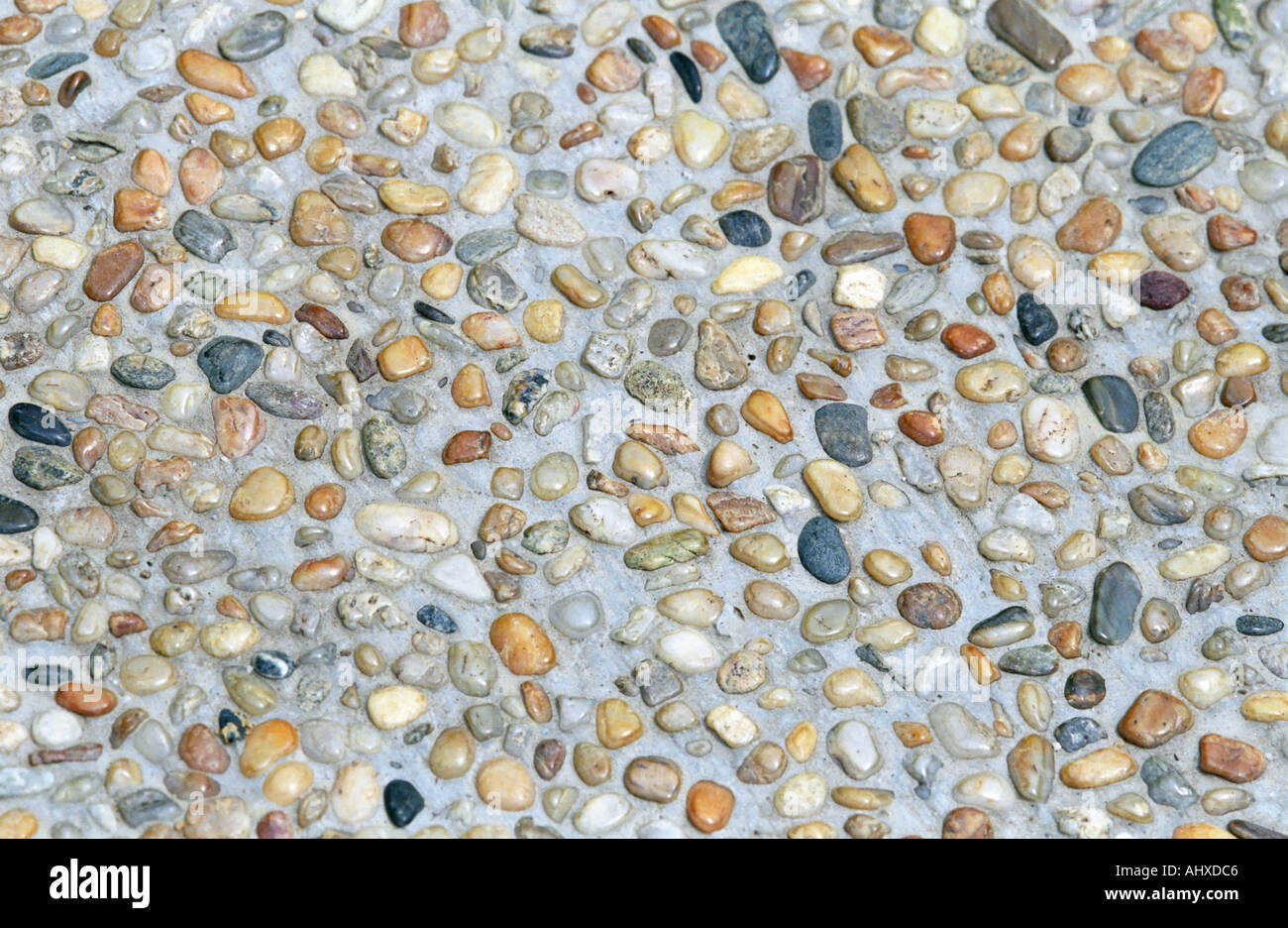Pebbles cement steps hi-res stock photography and images - Alamy