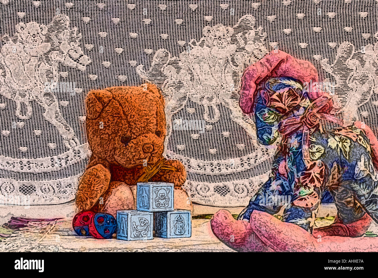 Baby Teddy Bear Stock Photo - Alamy