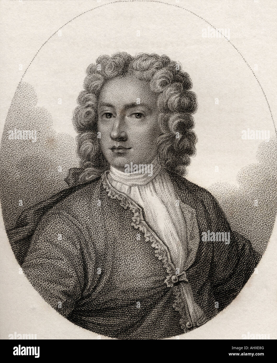 Charles Hamilton, Lord Binning,1697 - 1732. Scottish politician Stock ...
