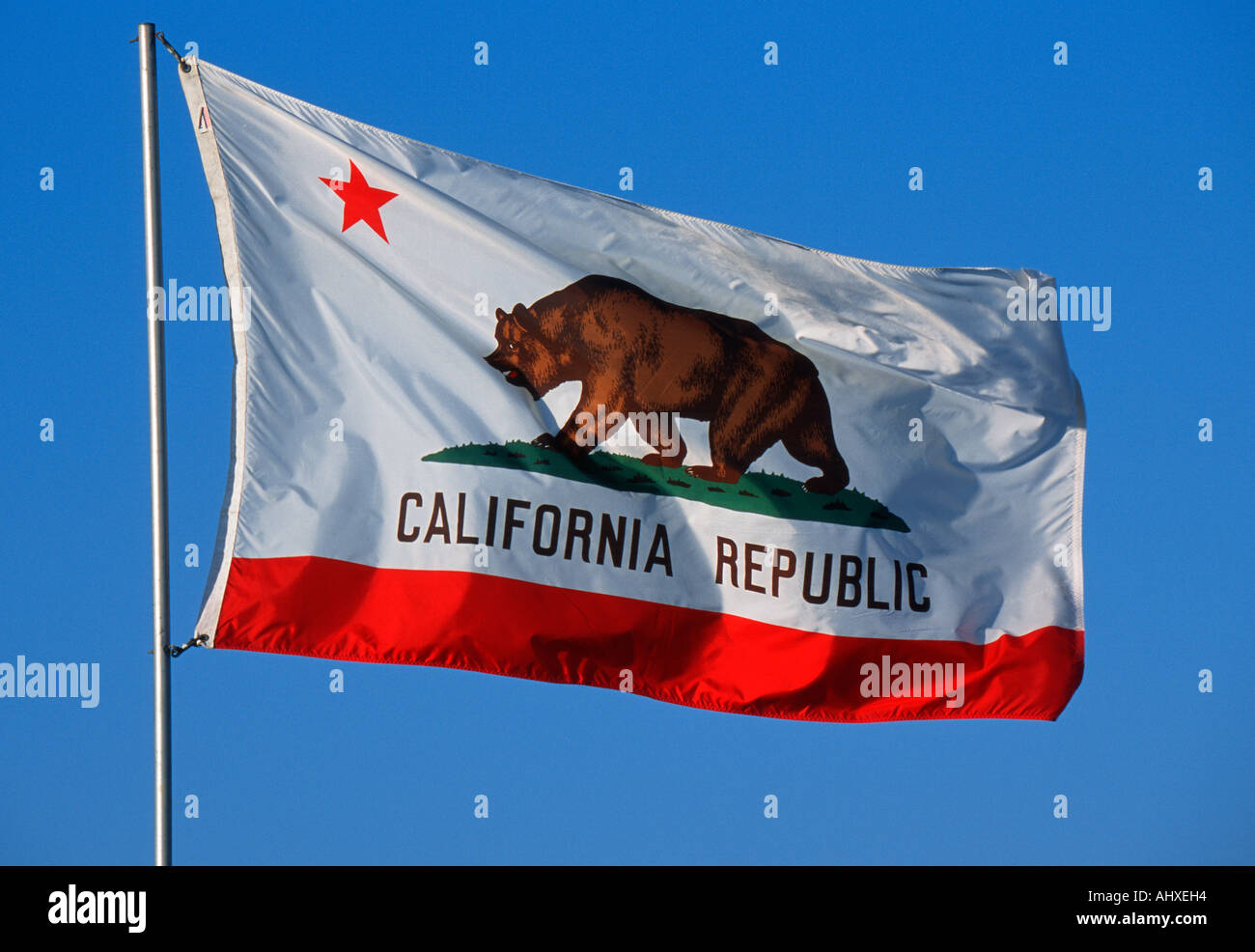 State Flag of California Stock Photo - Alamy