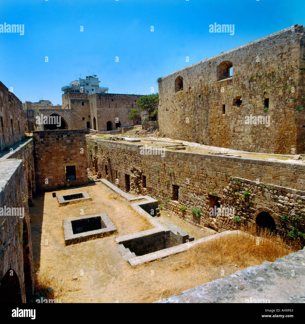Tripoli Lebanon Interior St Giles Castle Crusader Castle The Citadel ...