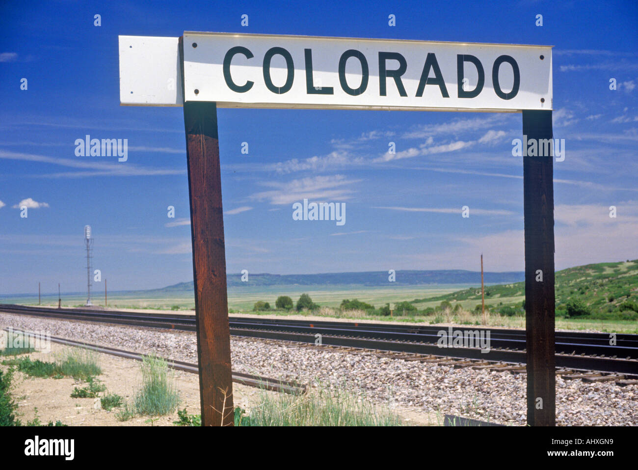 Welcome to Colorado Sign Stock Photo - Alamy