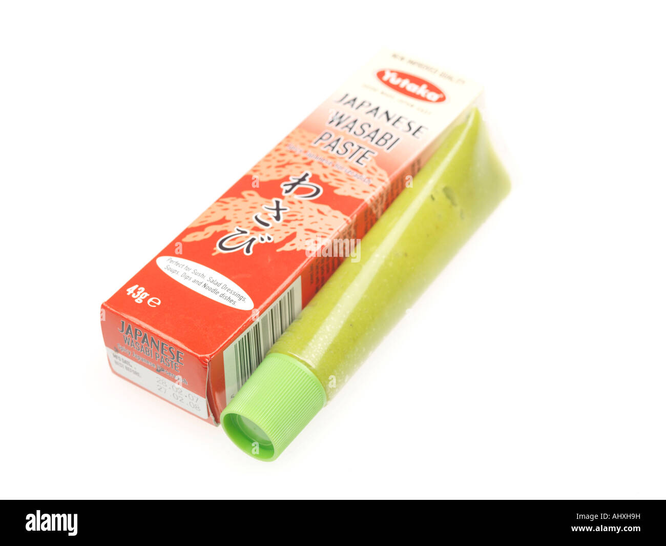Wasabi paste flavour tube hi-res stock photography and images - Alamy