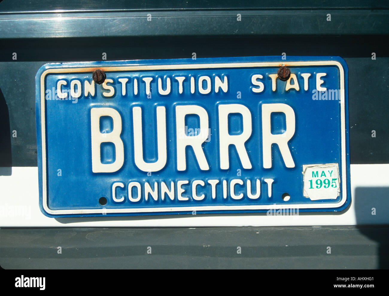 Connecticut license plate hi-res stock photography and images - Alamy
