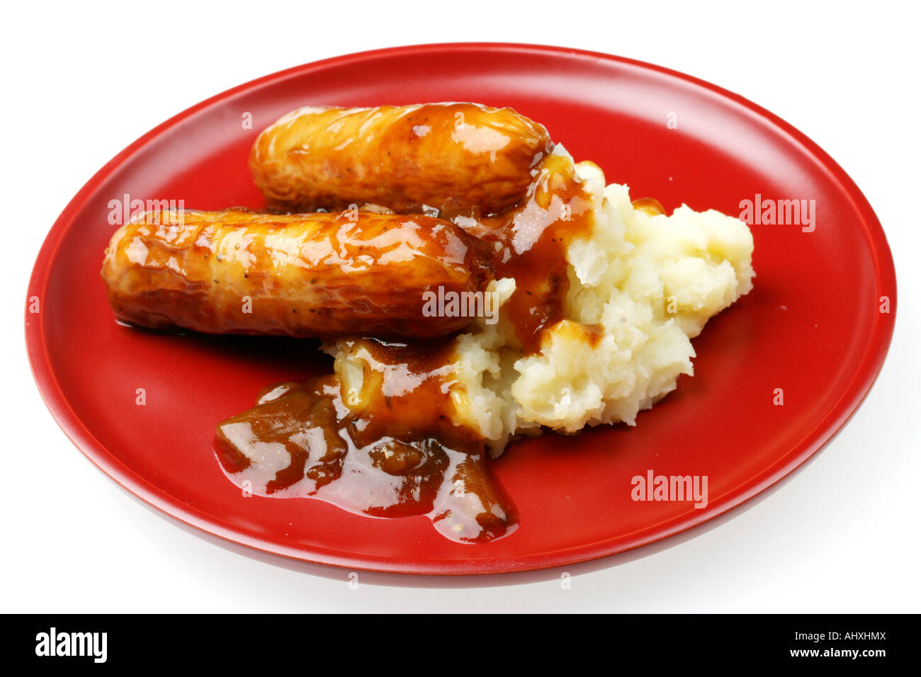 Sausage And Mash Stock Photo - Alamy