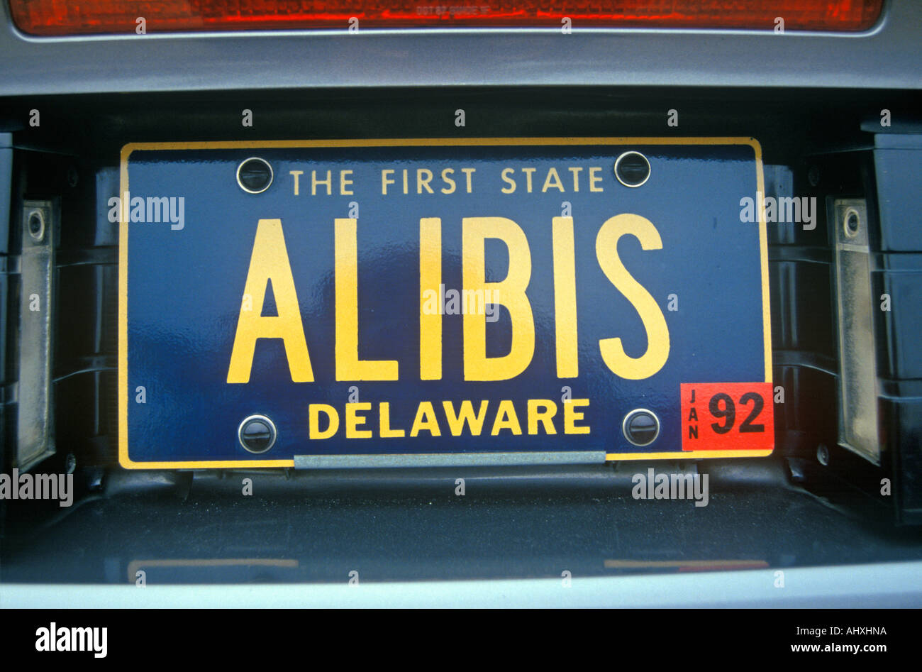 Delaware vehicle registration plate hi-res stock photography and images ...