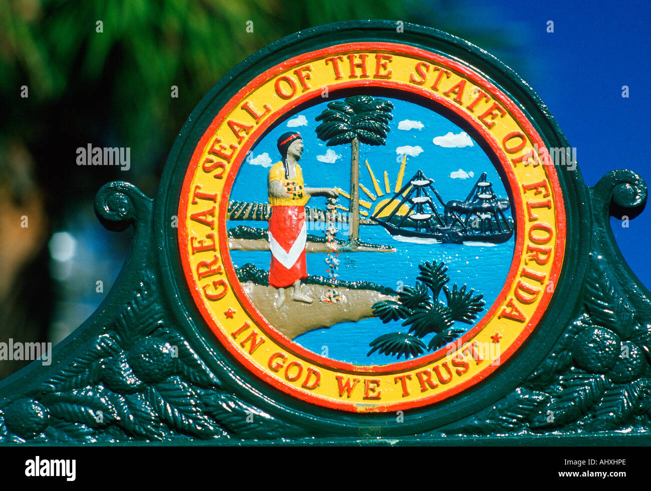 Welcome to Florida Sign Stock Photo - Alamy