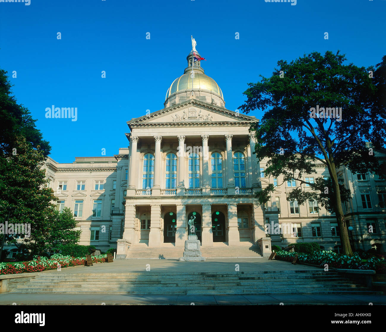 State Capitol of Georgia Atlanta Stock Photo - Alamy