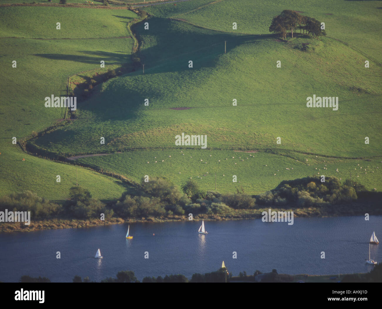 Yachts on the River Tay Stock Photo - Alamy