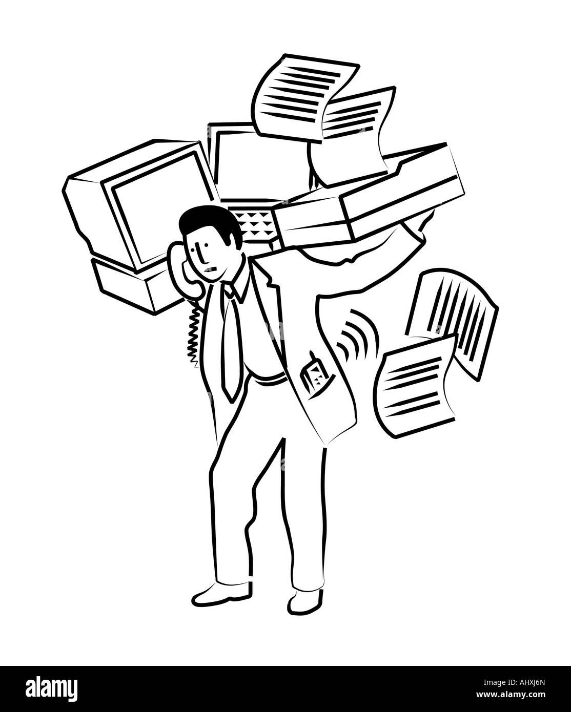 Workload Black and White Stock Photos & Images - Alamy