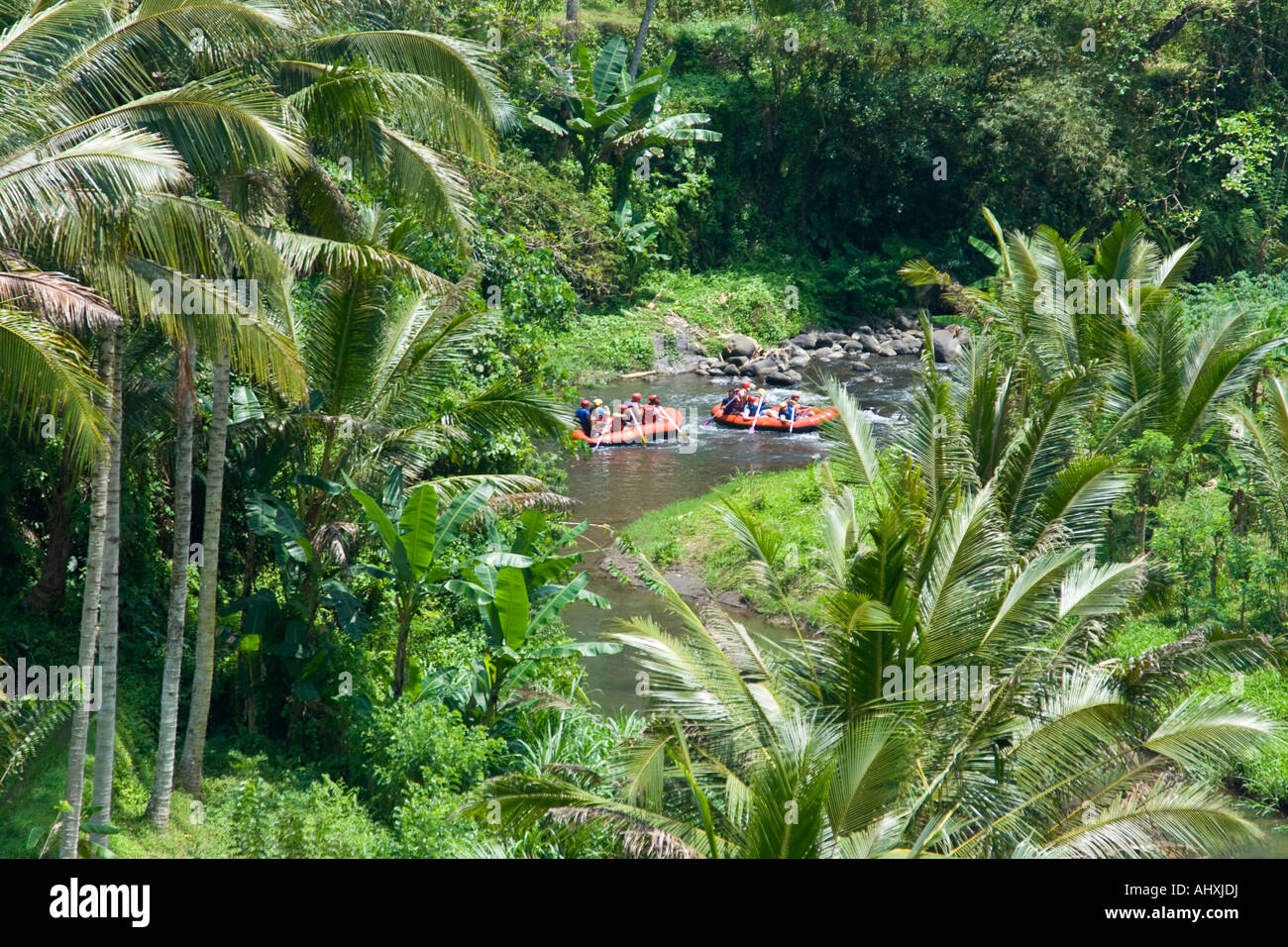 Bali river rafting ubud hi-res stock photography and images - Alamy