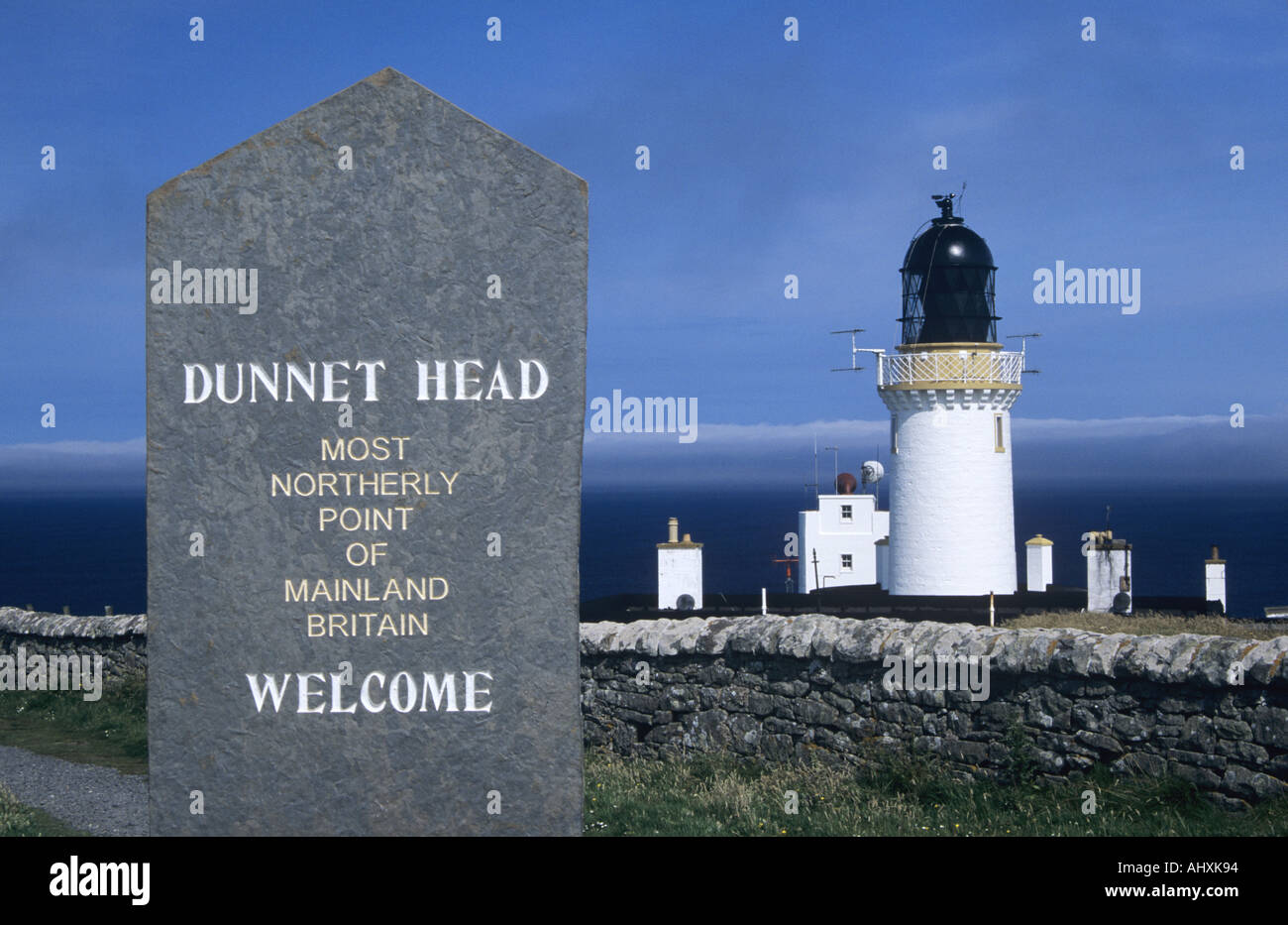 Dunnet Head Lighthouse Stock Photo - Alamy