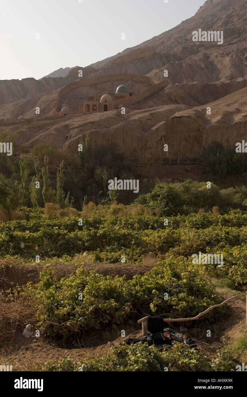 Scenes from Tuyuk village in the Flaming Mountains October 16, 2005 ...