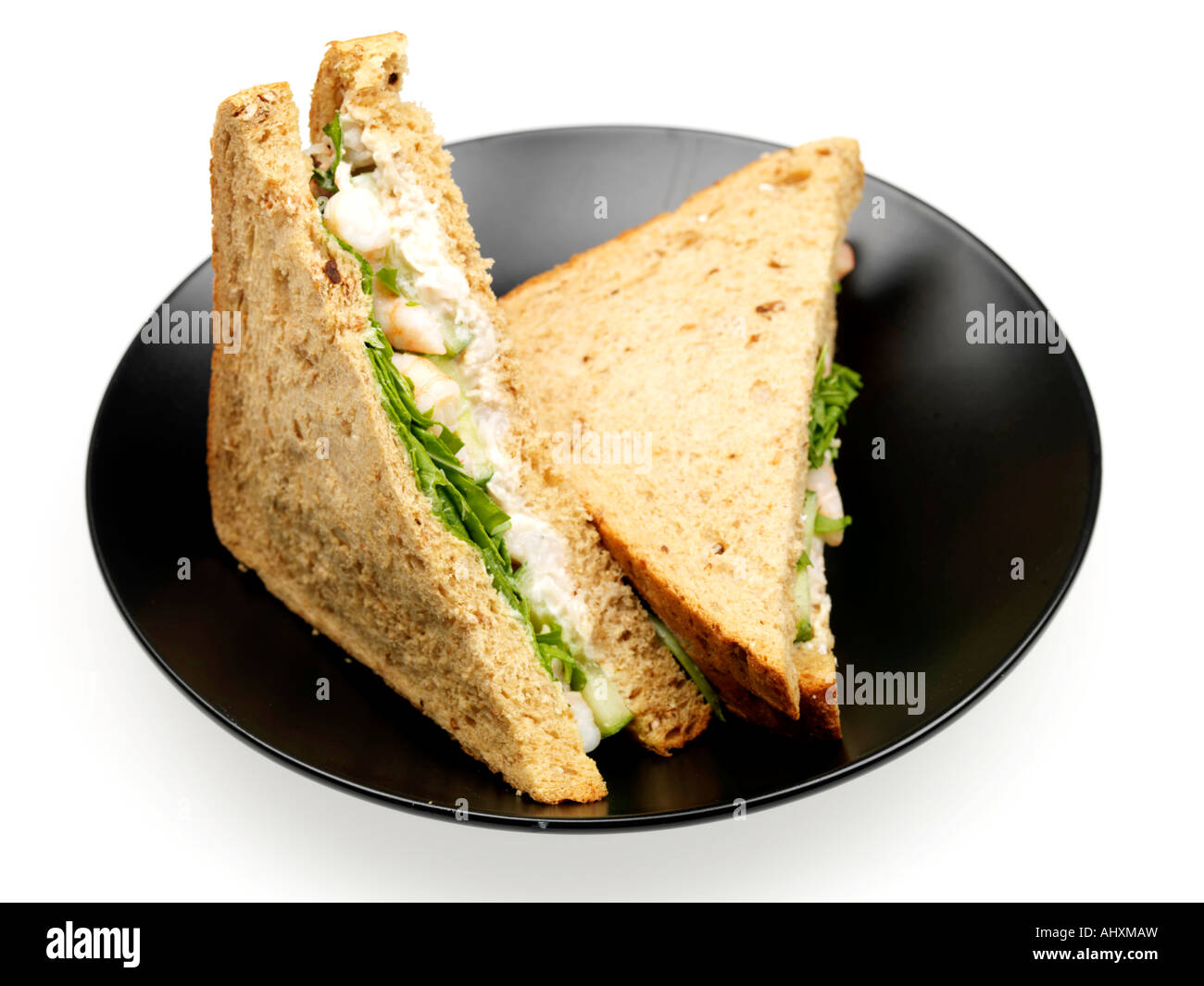 King Prawns and Rocket Sandwich Stock Photo - Alamy