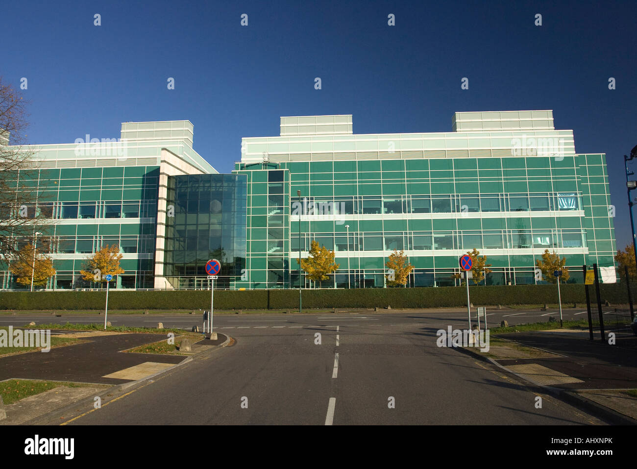 GlaxoSmithKline building in Harlow, Essex, UK Stock Photo - Alamy