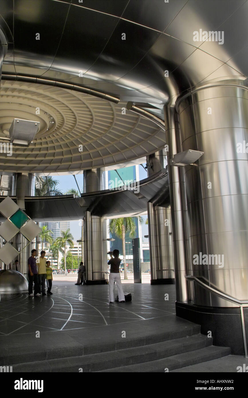 Entrance to Petronas Towers complex, Kuala Lumpur, Malaysia Stock Photo ...