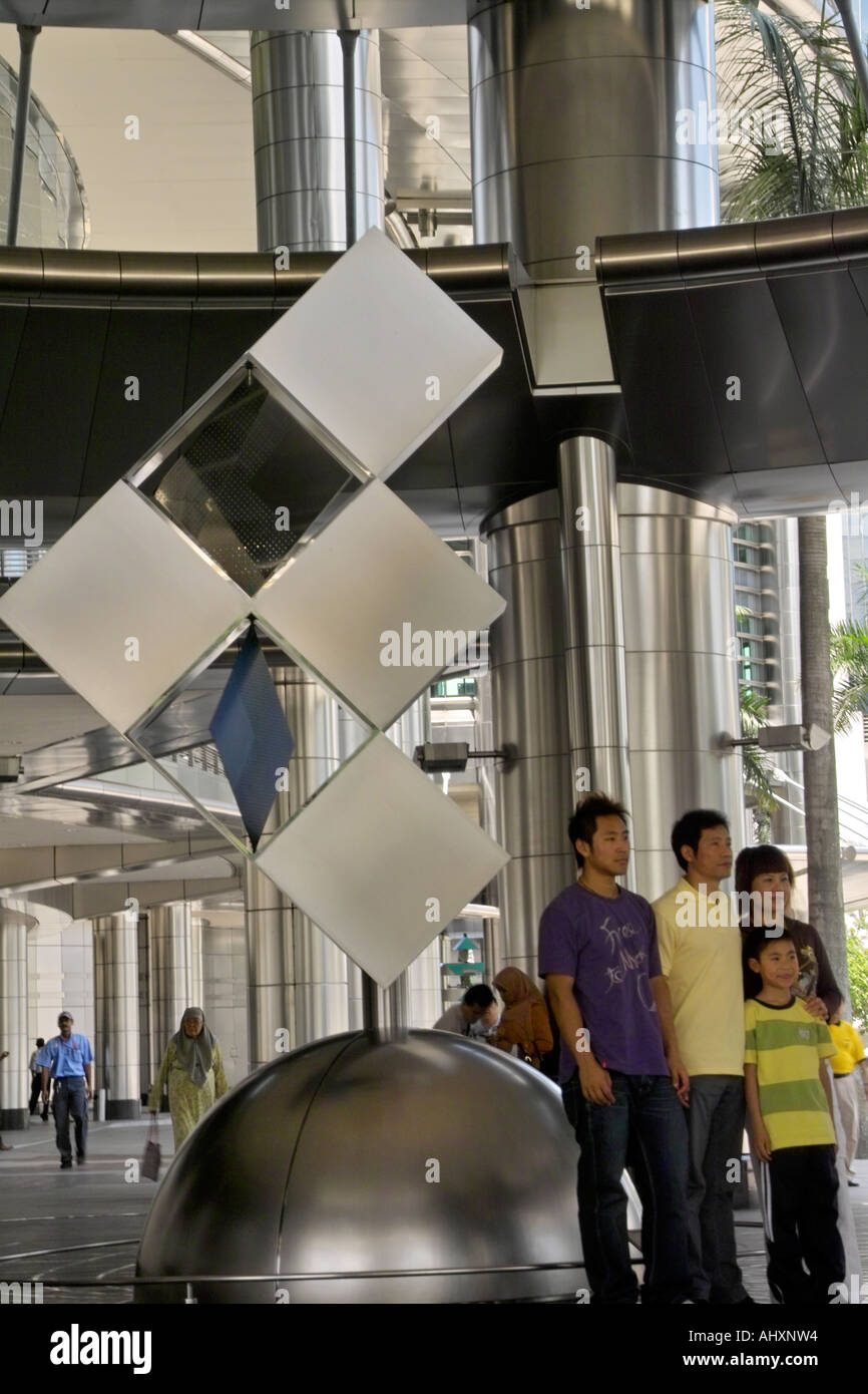 Entrance to Petronas Towers complex, Kuala Lumpur, Malaysia Stock Photo ...