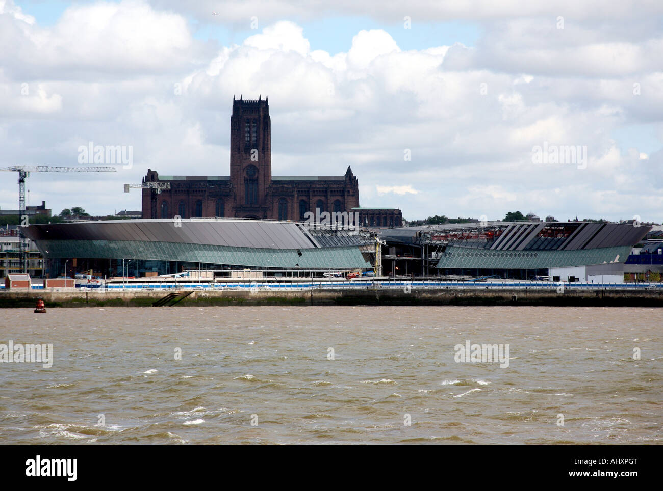 New arena and convention centre in Liverpool under construction with ...