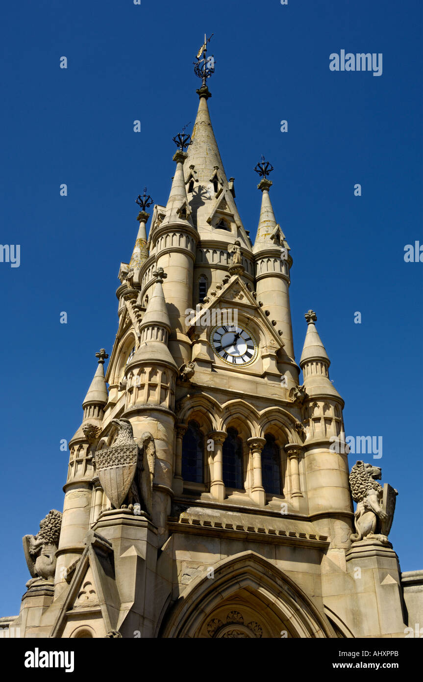 American fountain gift from George Childs of Philadelphia gothic ...