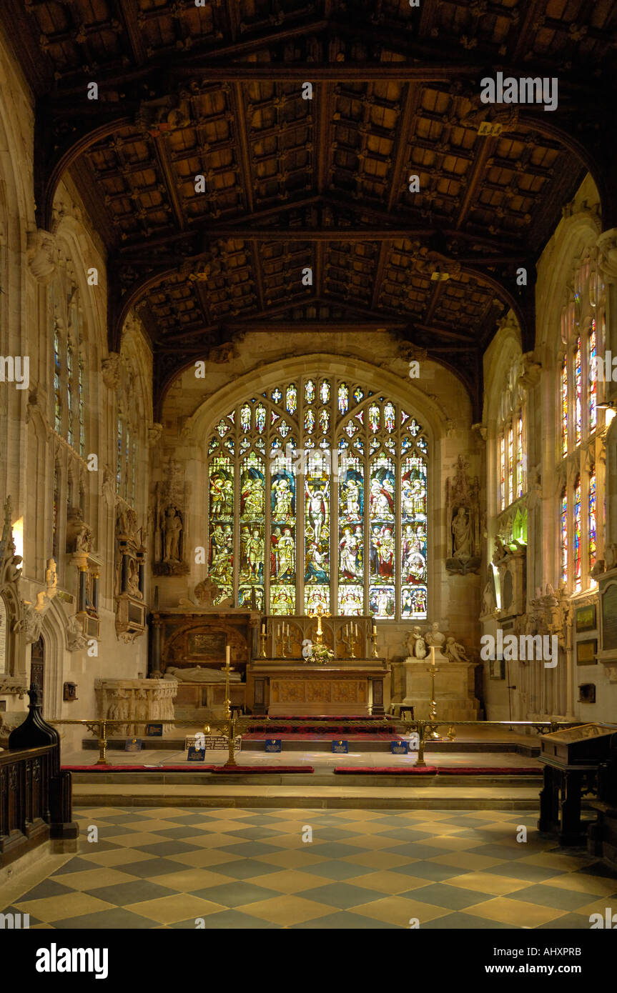 William Shakespeares grave Holy Trinity Church Stratford on Avon ...
