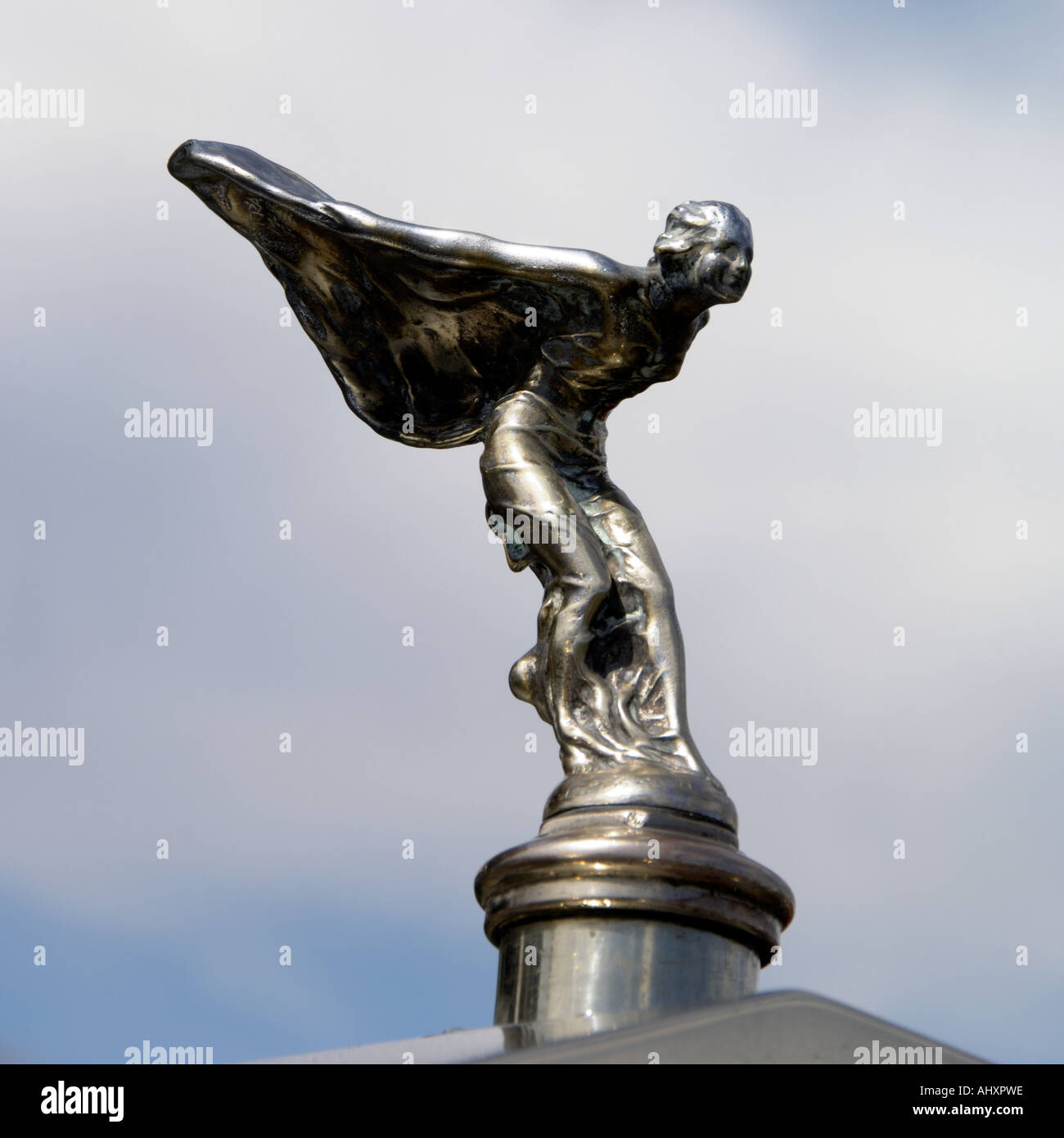 Rolls Royce car emblem Stock Photo - Alamy