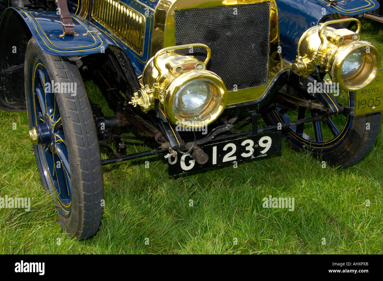 1905 Argyll Tourer vintage classic car Stock Photo - Alamy