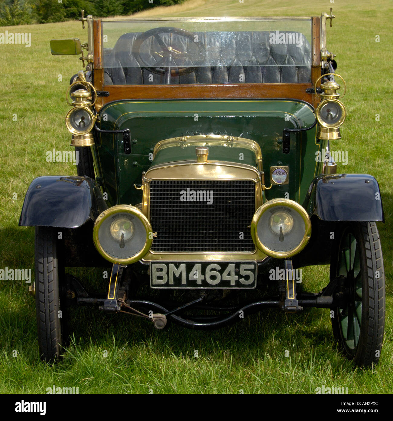 1910 Adler 2 seater vintage classic car Stock Photo - Alamy