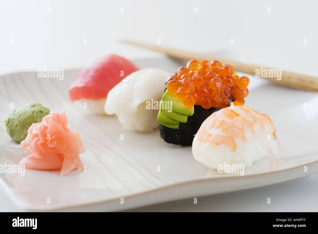 Close up plate sushi hi-res stock photography and images - Alamy