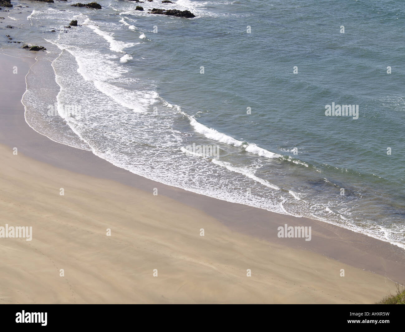 Cornwall duckpool beach hi-res stock photography and images - Alamy