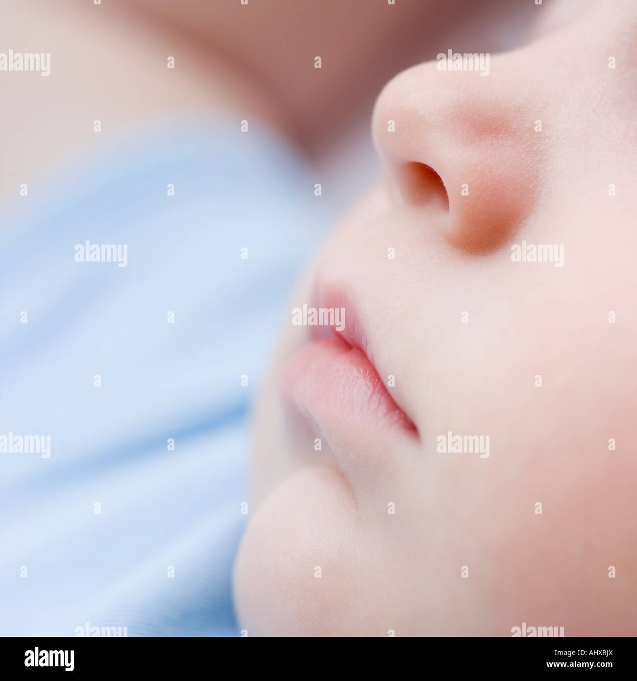 Close up of baby’s face Stock Photo - Alamy