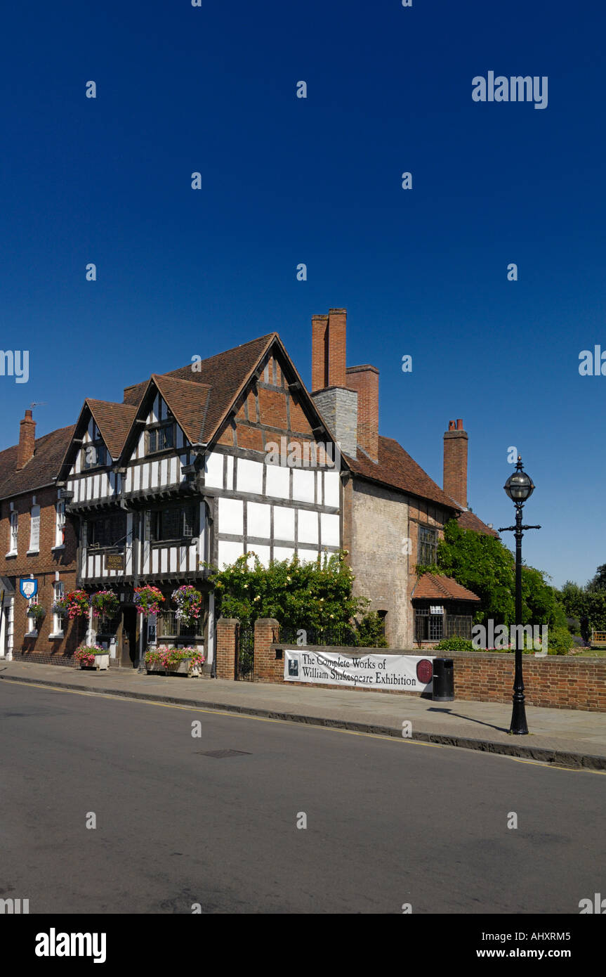 England 16th century half timbered house architecture tudor william ...