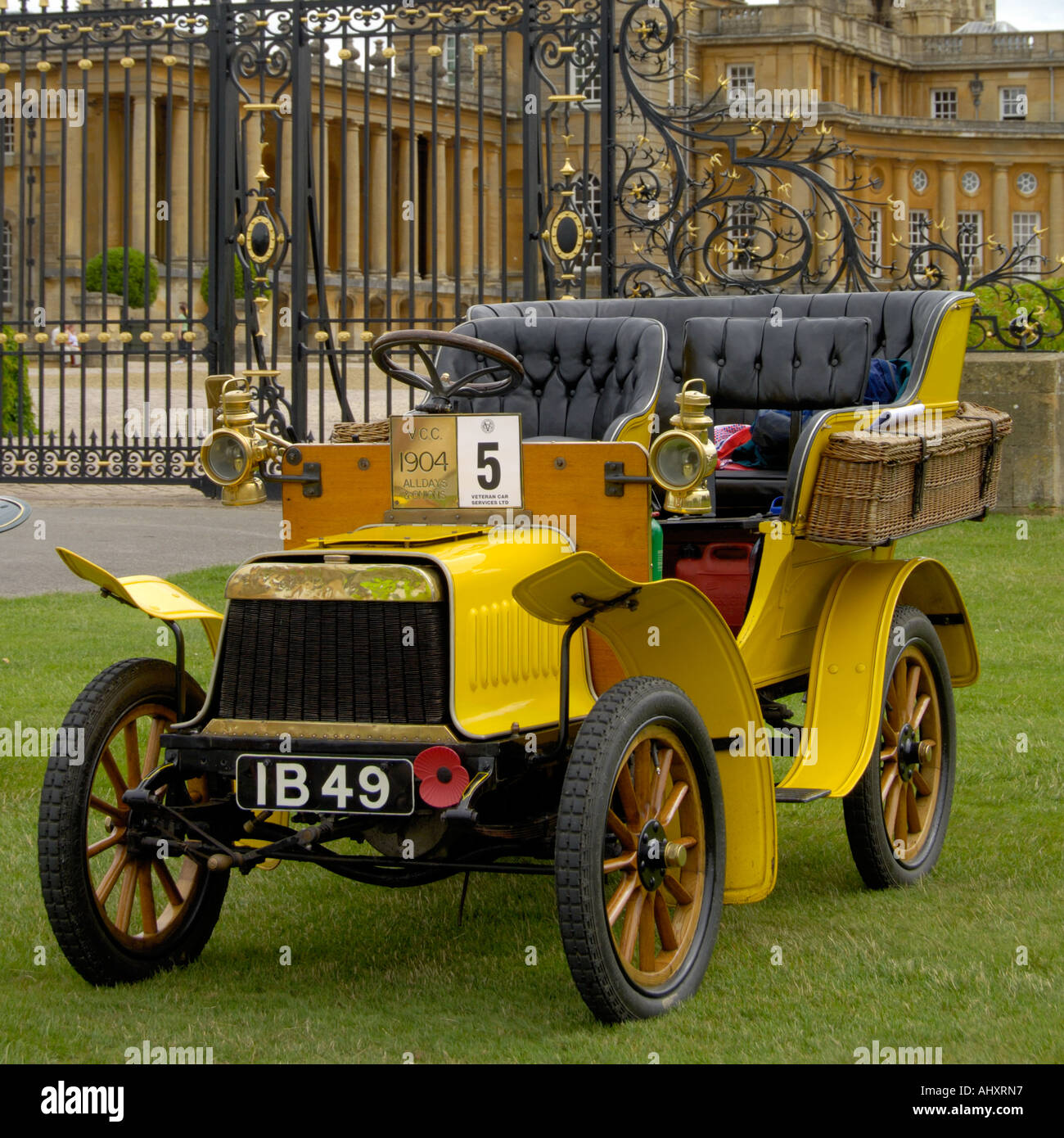 1905 Alldays 3 seater vintage classic car Stock Photo - Alamy