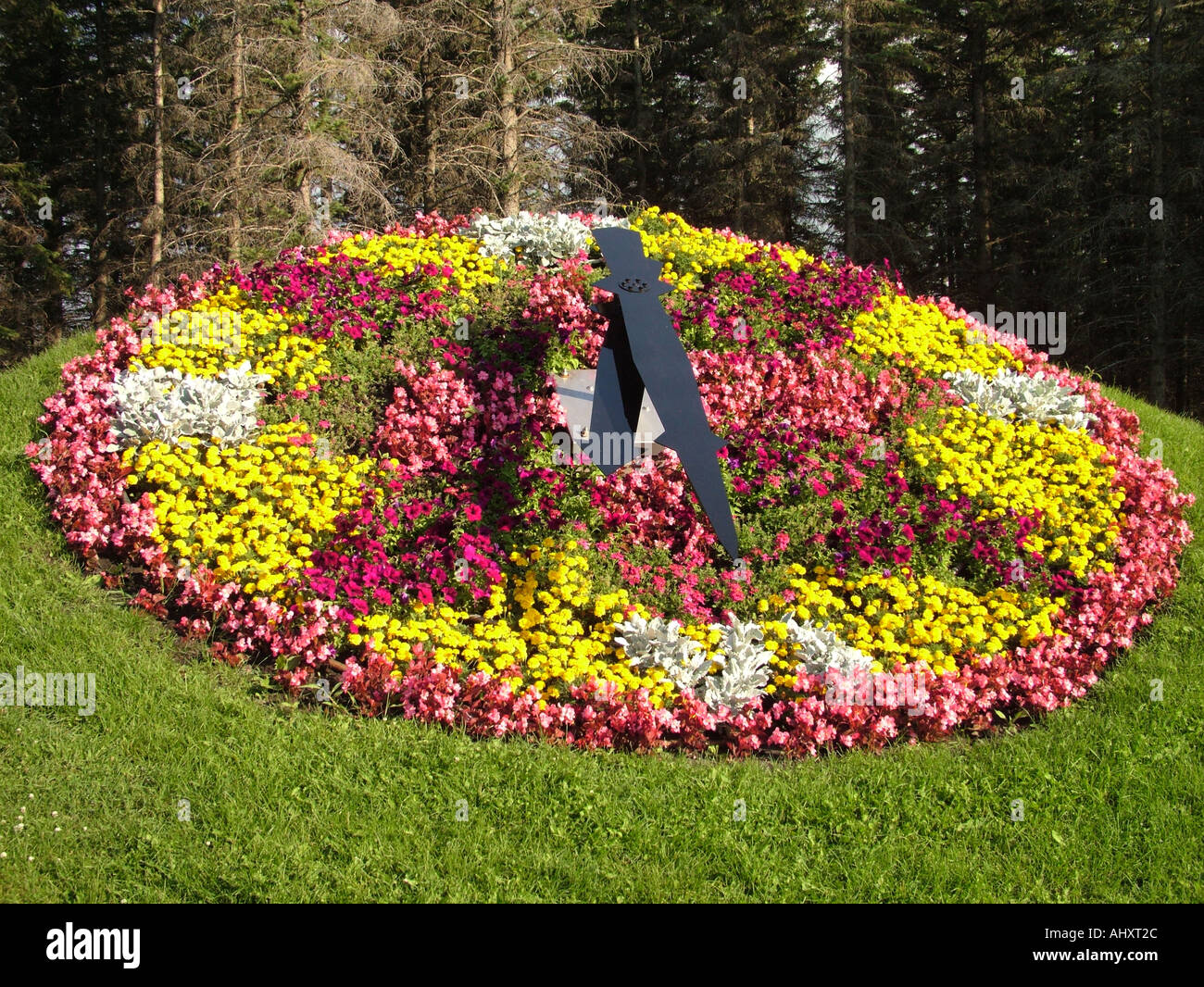 Floral clock international peace garden hi-res stock photography and ...