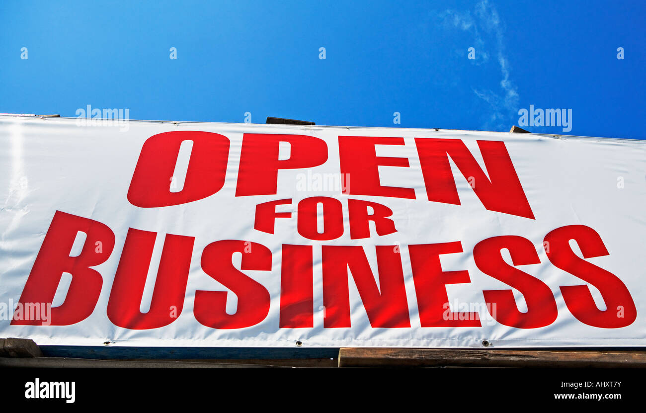 Business sign photography hi-res stock photography and images - Alamy