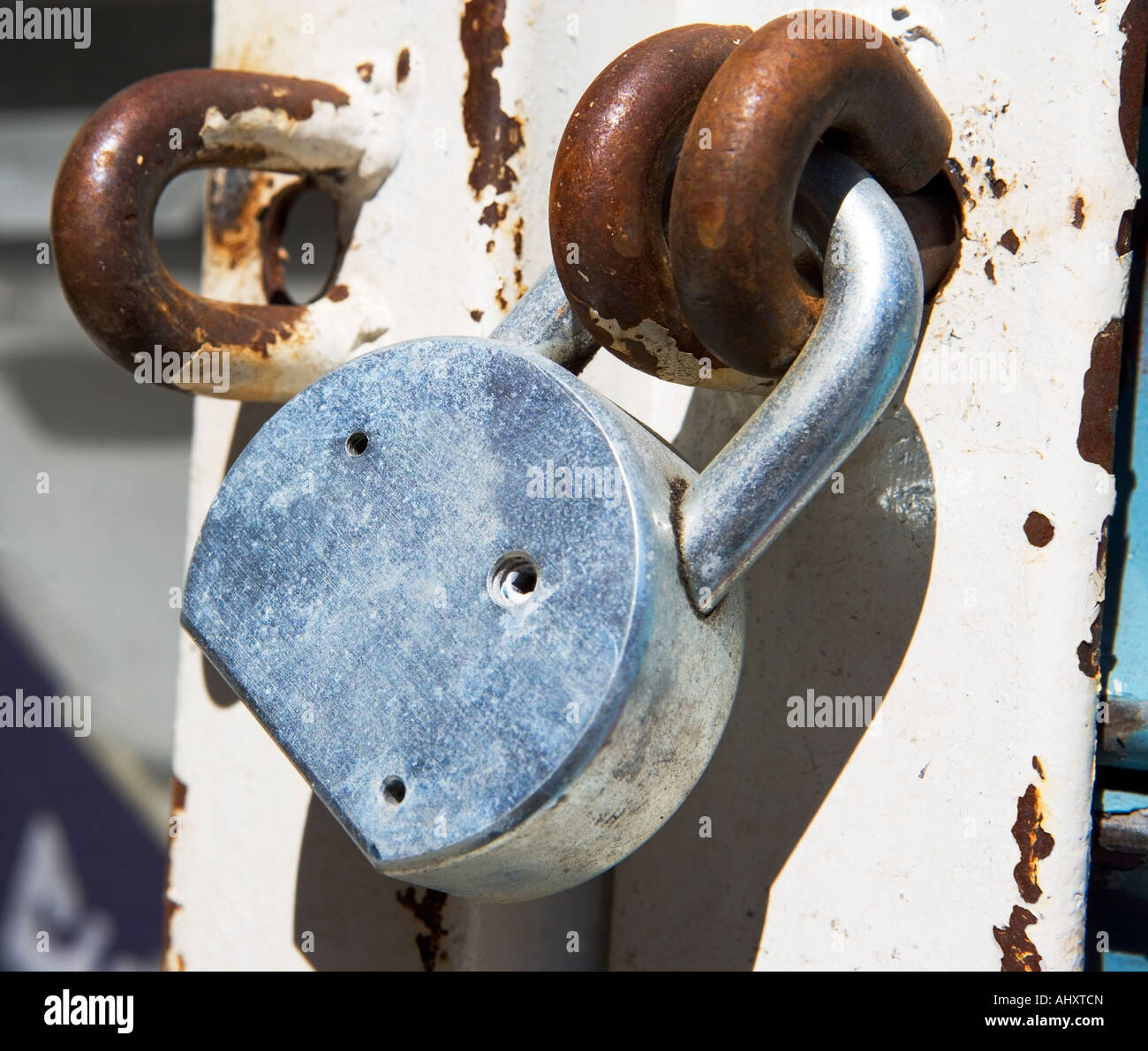 Padlock hole hi-res stock photography and images - Alamy