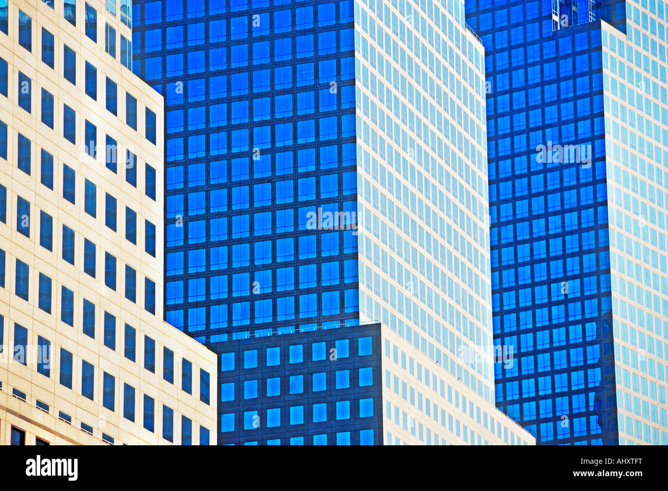 Low angle view of high rise buildings Stock Photo - Alamy