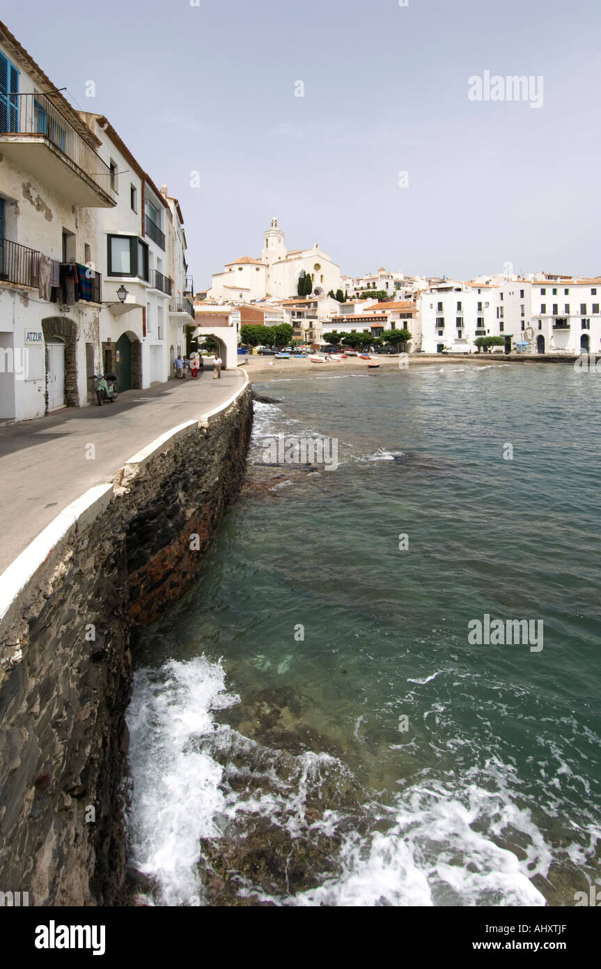 Port Alguer Cadaqués Costa Brava Cataluña Spain Stock Photo - Alamy
