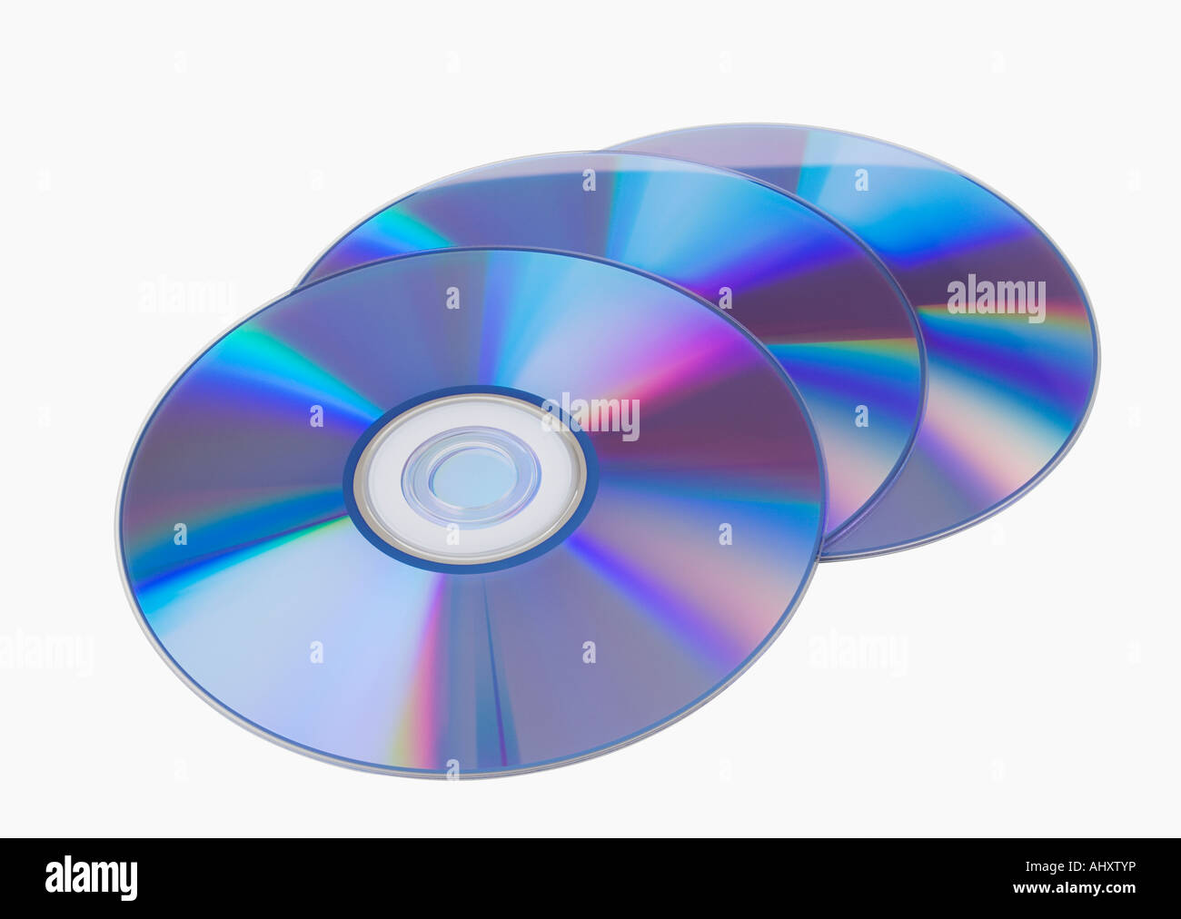 Close up of cds Stock Photo - Alamy