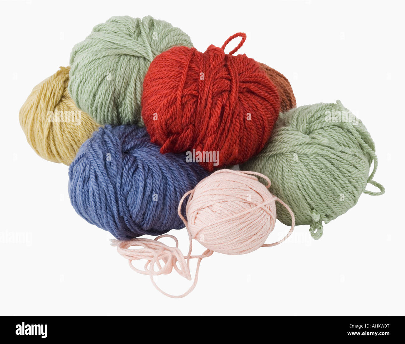 Close up assorted yarn hi-res stock photography and images - Alamy