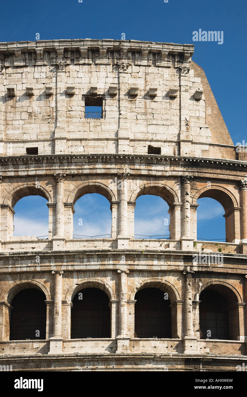 Close up of the Colosseum, Italy Stock Photo - Alamy