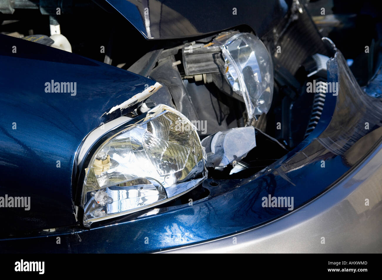 Wrecked fender hi-res stock photography and images - Alamy