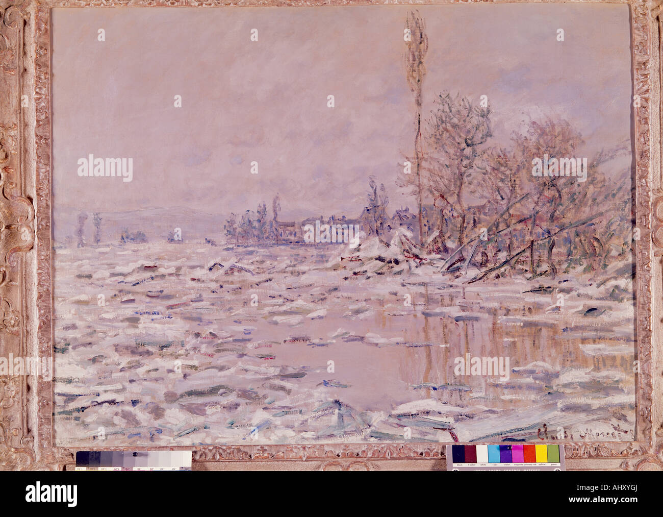 Claude monet the winter hi-res stock photography and images - Alamy