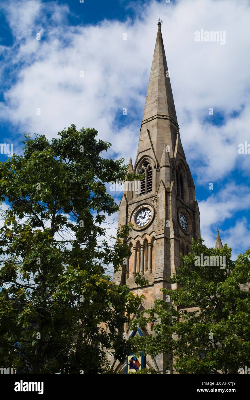 dh CALLANDER STIRLINGSHIRE Rob Roy and Trossachs visitor centre church ...
