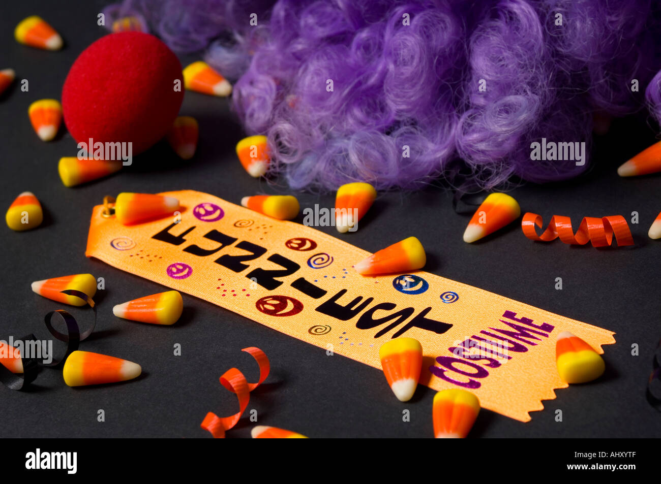 Funniest Halloween costume award Stock Photo - Alamy