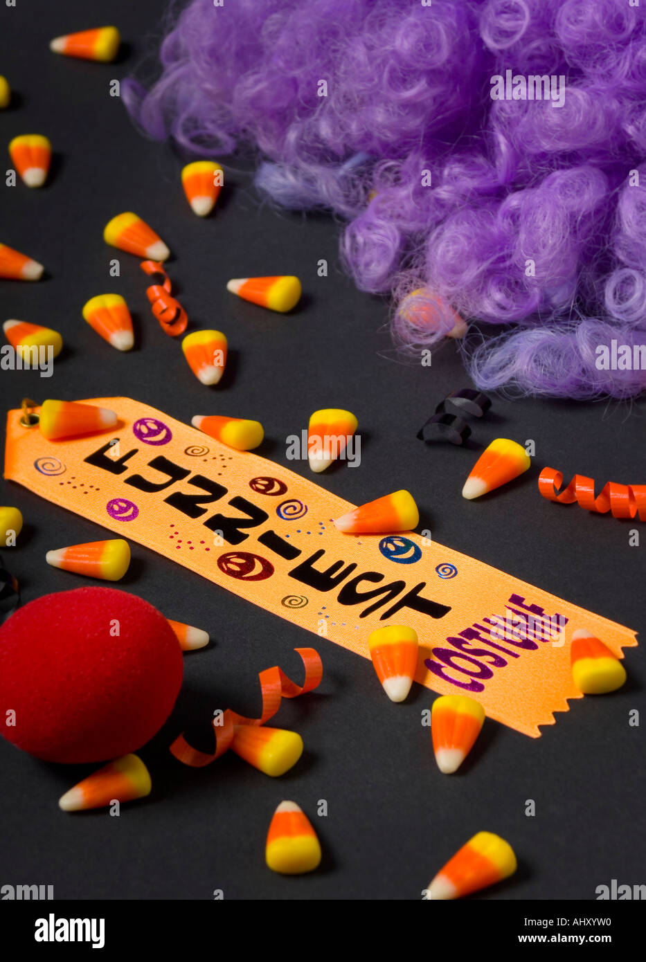 Funniest Halloween costume award Stock Photo - Alamy