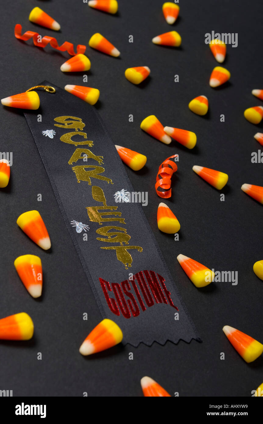 Scariest halloween costume award Stock Photo - Alamy