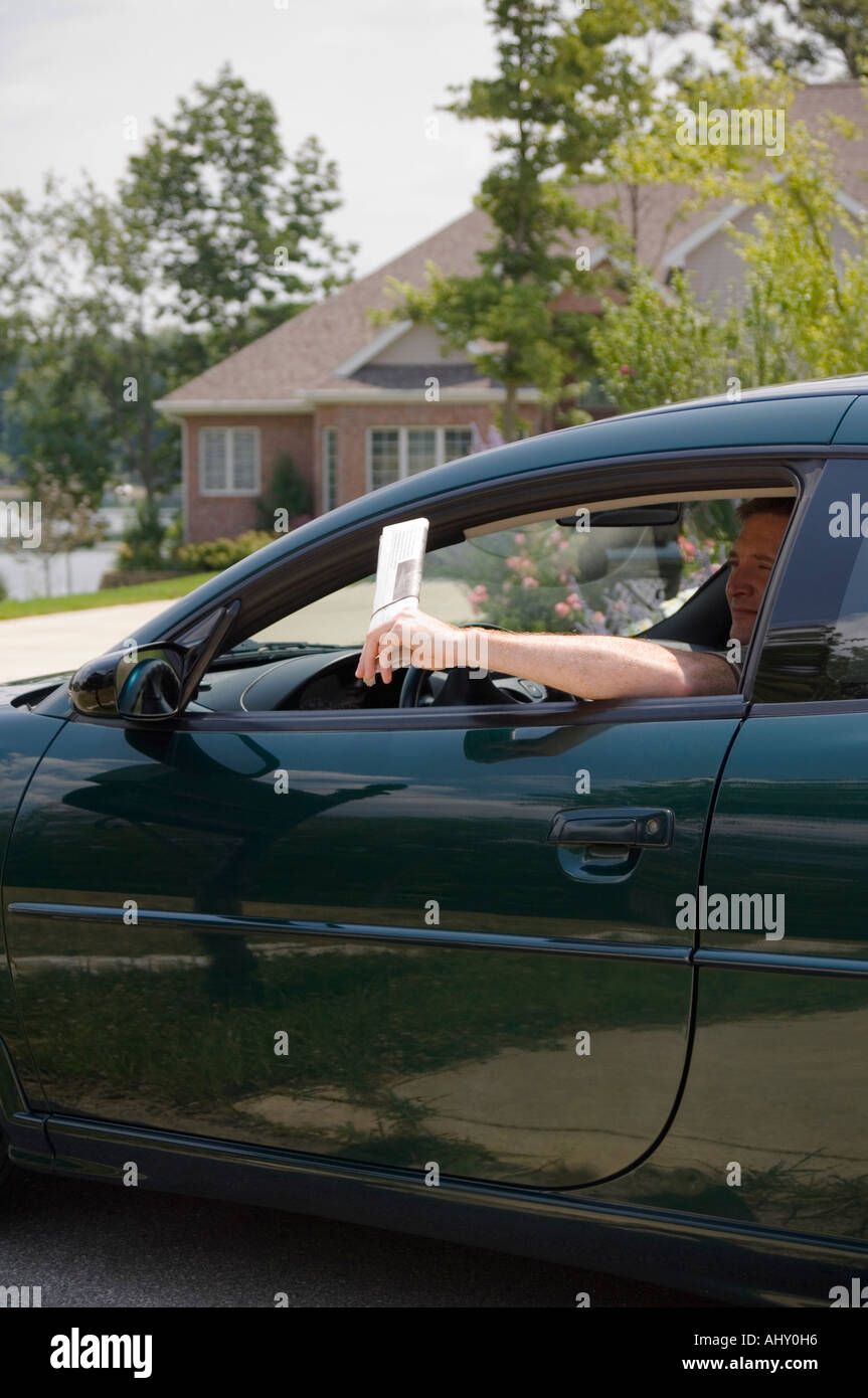 Newspaper delivery route hi-res stock photography and images - Alamy