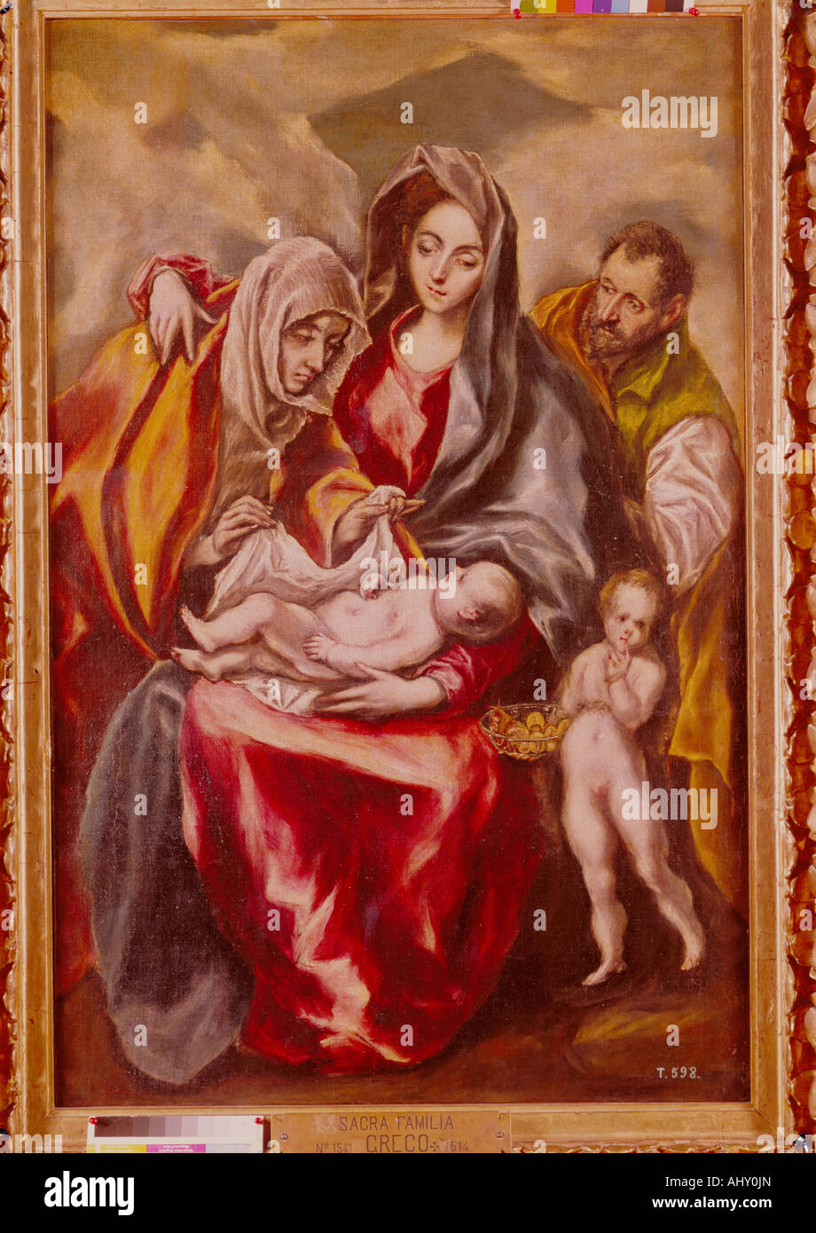 El greco the holy family with mary hi-res stock photography and images ...