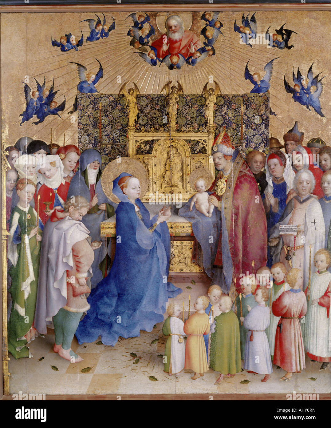 "fine arts, Lochner, Stefan, (circa 1410 - 1451), painting, "Saint ...