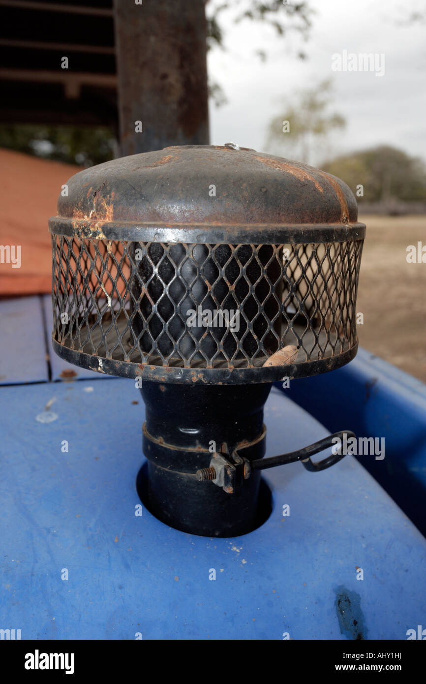 tractor air intake Stock Photo - Alamy